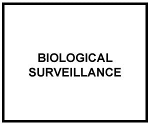 FM 3-11.86: BIOLOGICAL SURVEILLANCE – Combat Index Data Store